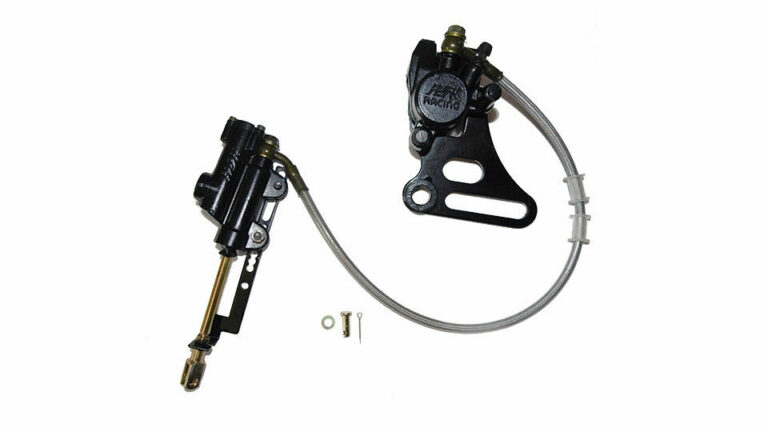 Rear Brake System – Z140 (Fits MOST Stomp & Demon X Pit Bikes) – Stomp ...