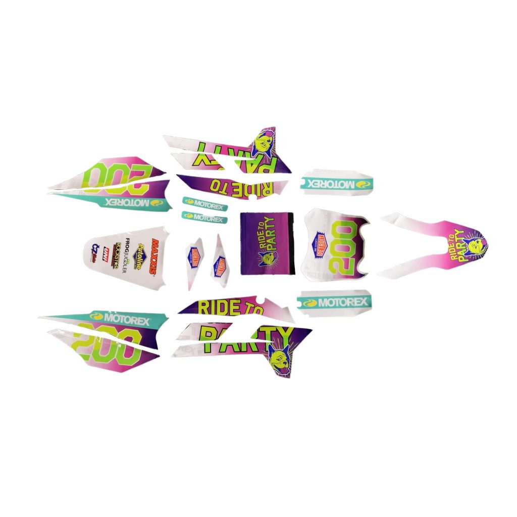 Graphics Kit – Z3 Ride To Party – Stomp Parts