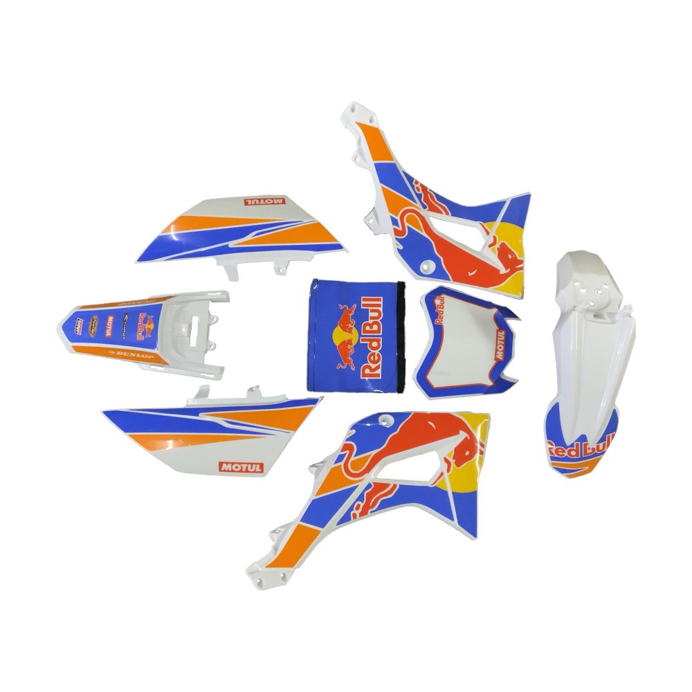 Plastics & Graphics Kit – Bull (CRF50/TS New Style) – Stomp Parts